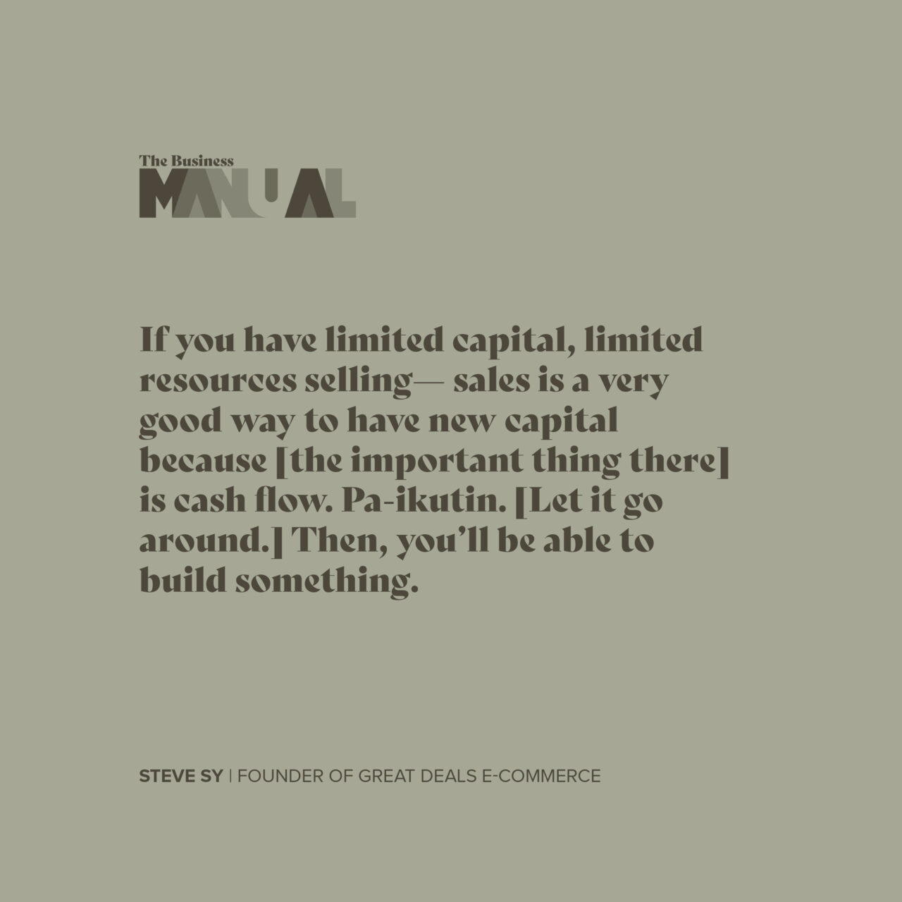 Steve Sy Builds Billion Peso E-commerce Company