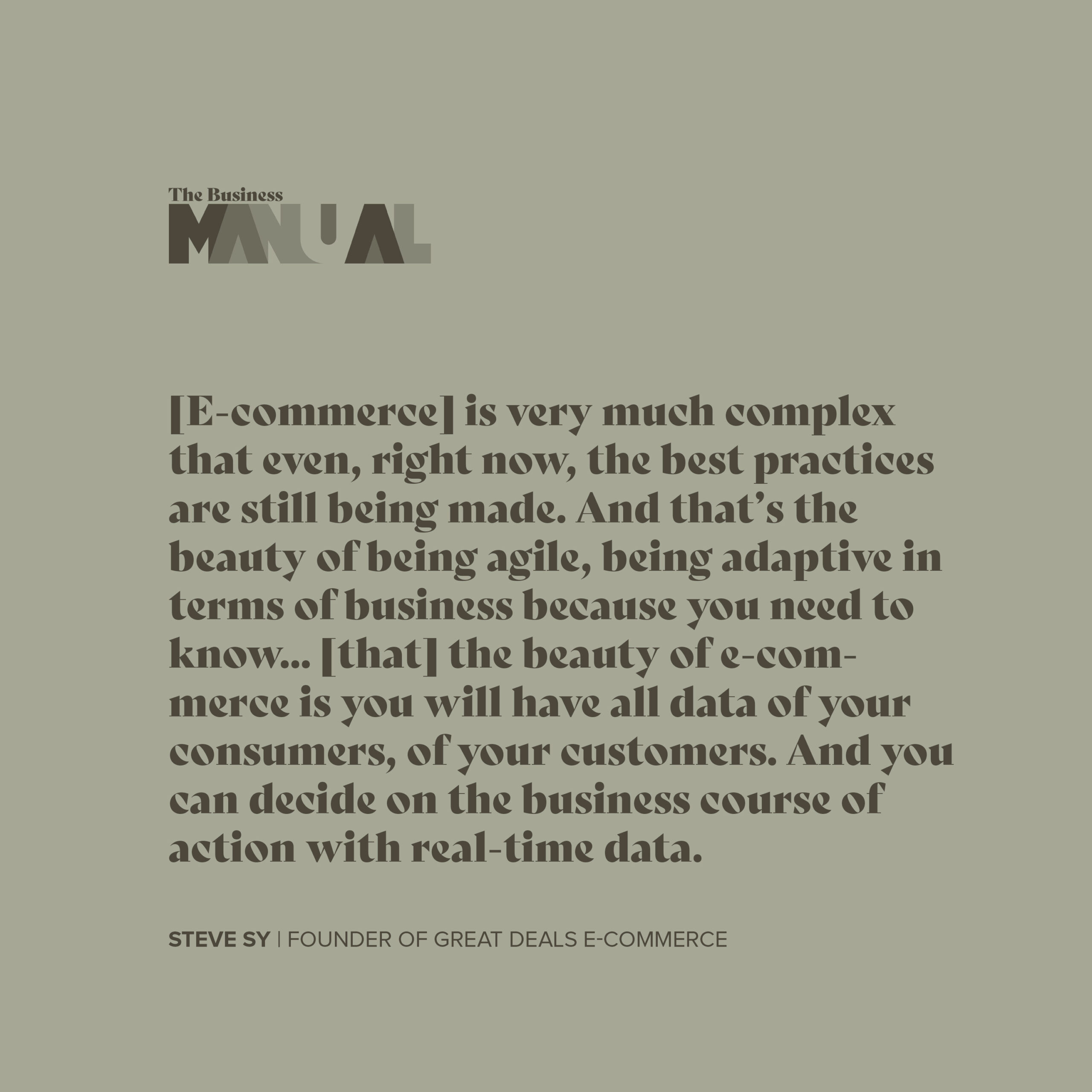 Steve Sy Builds Billion Peso E-commerce Company