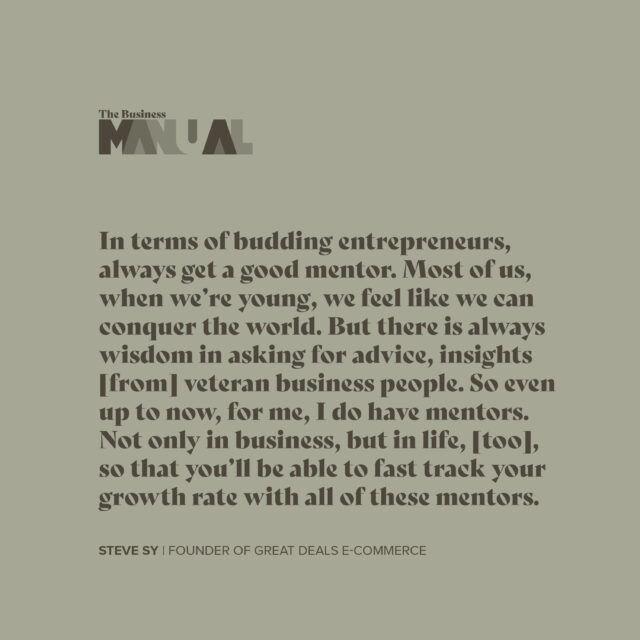 Steve Sy Builds Billion Peso E-commerce Company