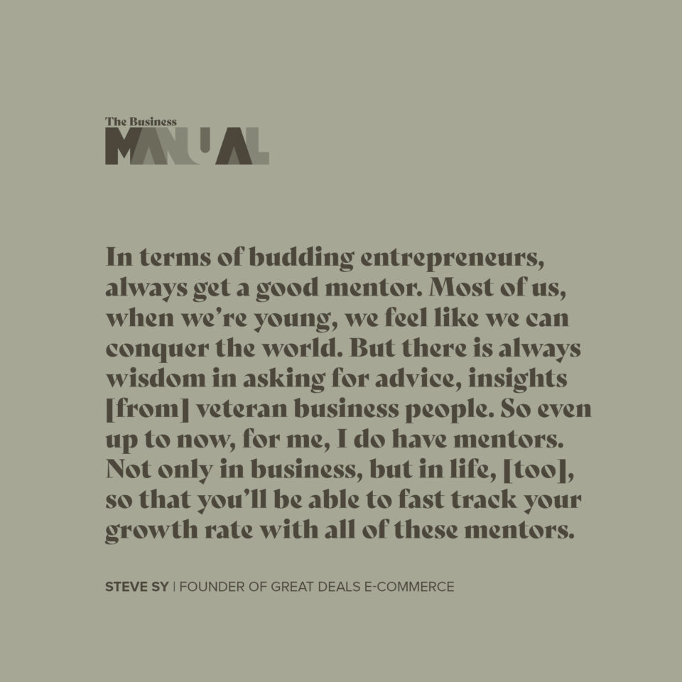 Steve Sy Builds Billion Peso E-commerce Company