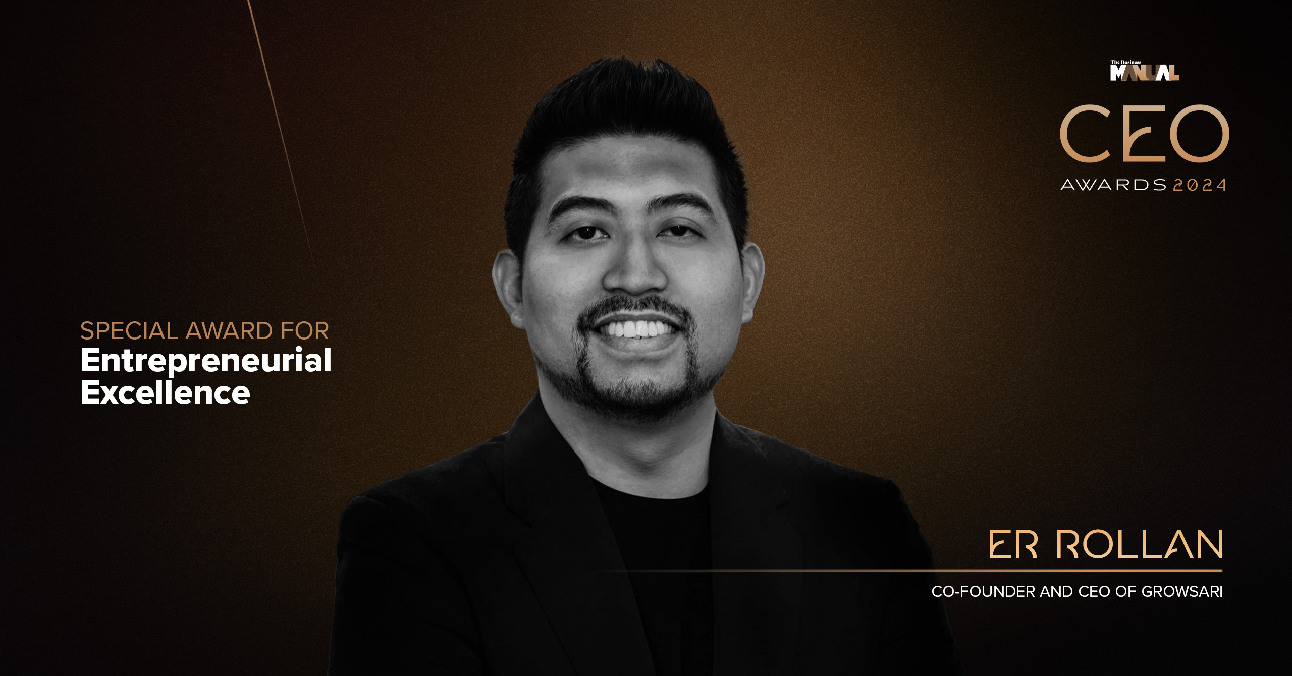 Small Business Champion ER Rollan CEO Awards Honoree