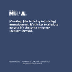 How Cecilio Pedro Combines Mission with Entrepreneurship