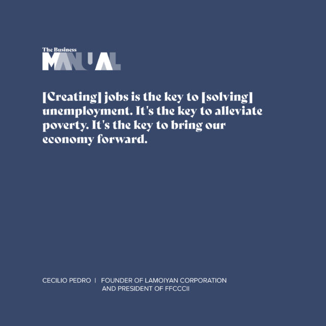 How Cecilio Pedro Combines Mission with Entrepreneurship