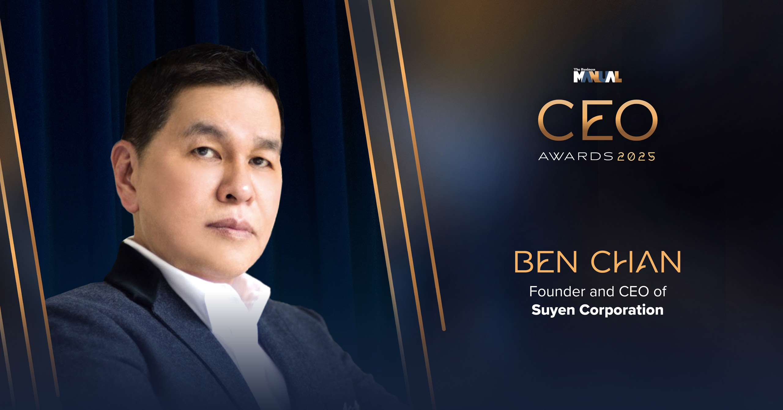 The Business Manual CEO Awards 2025 Honors Ben Chan
