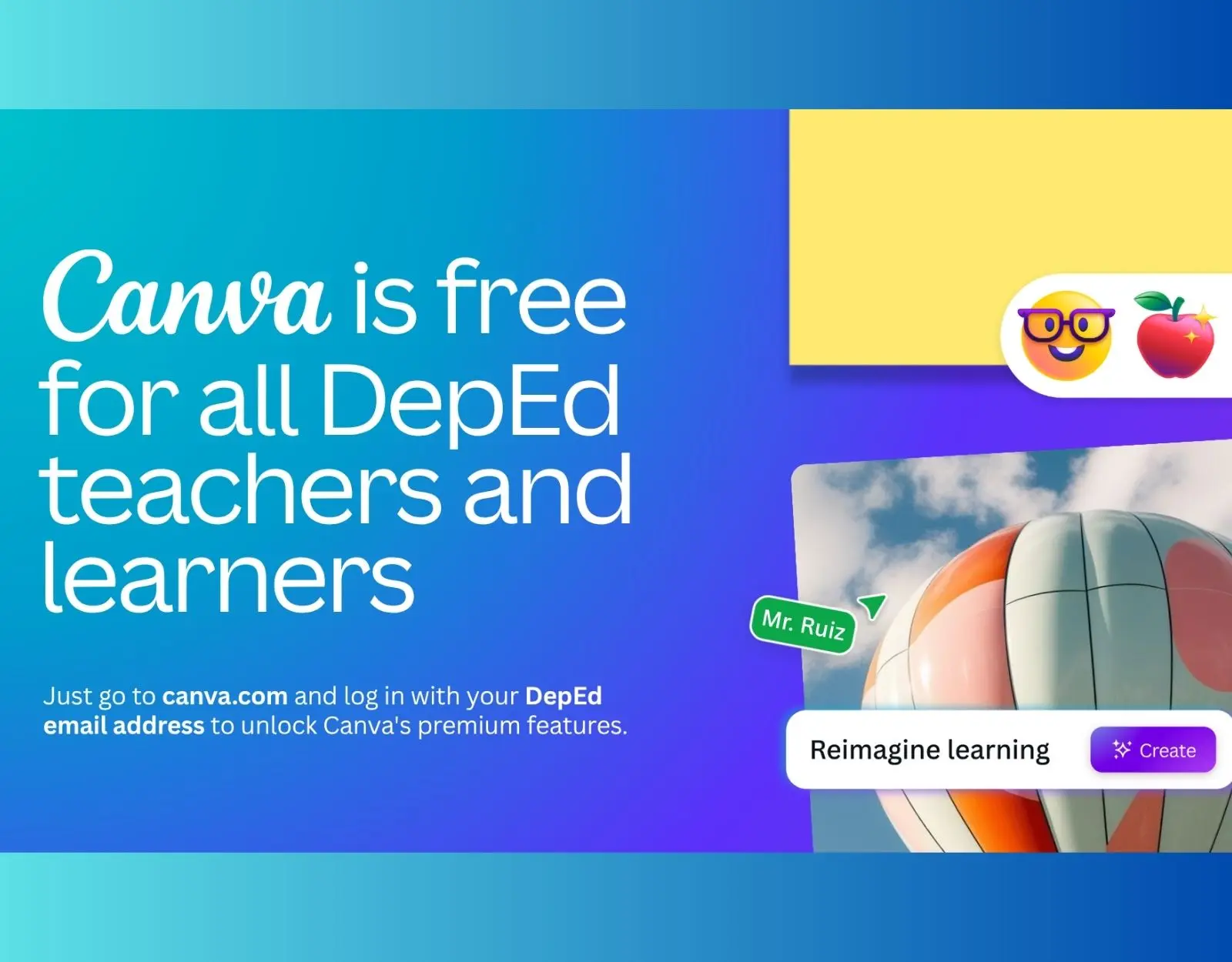 Free Canva Education Available for DepEd Teachers, Learners